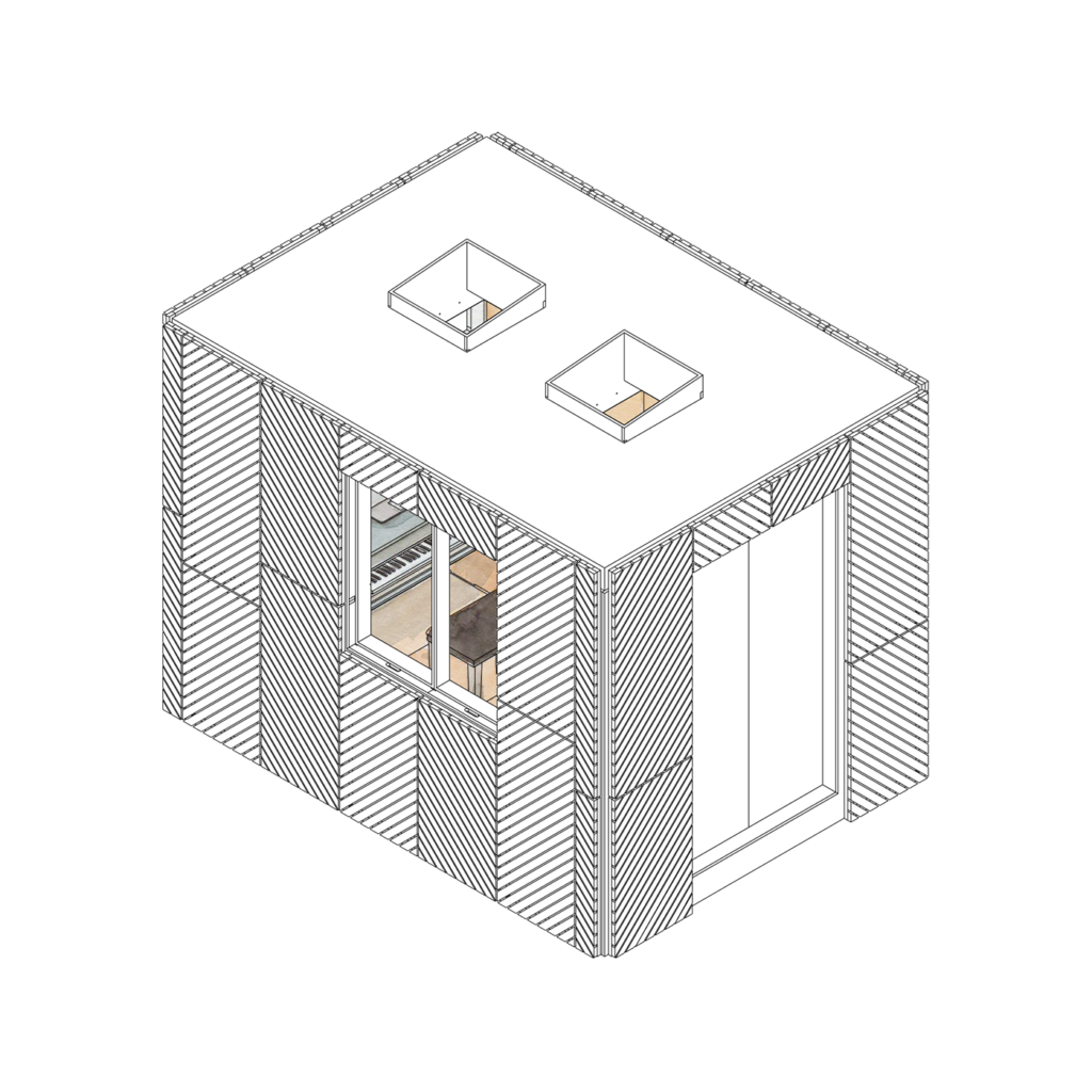 U-Build by Studio Bark is a revolutionary self-build flat pack system