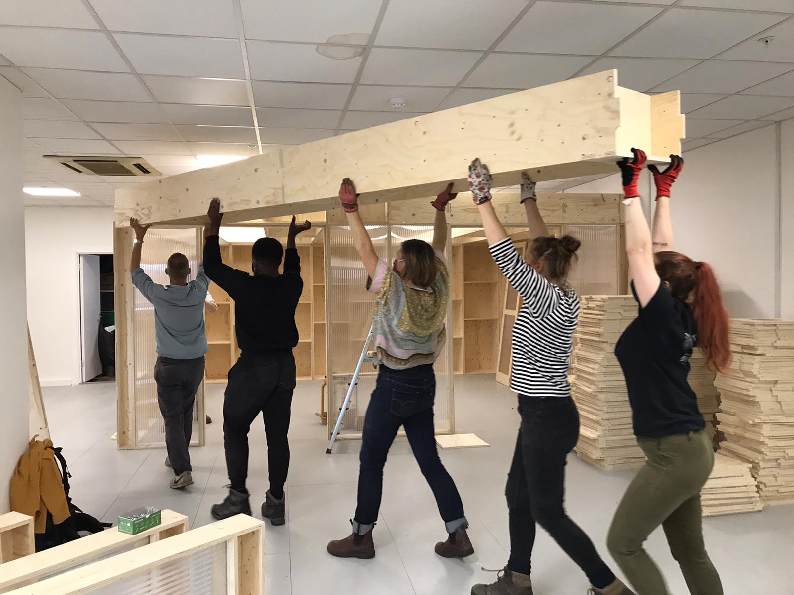 Jelly: Making Space for Art - U-Build